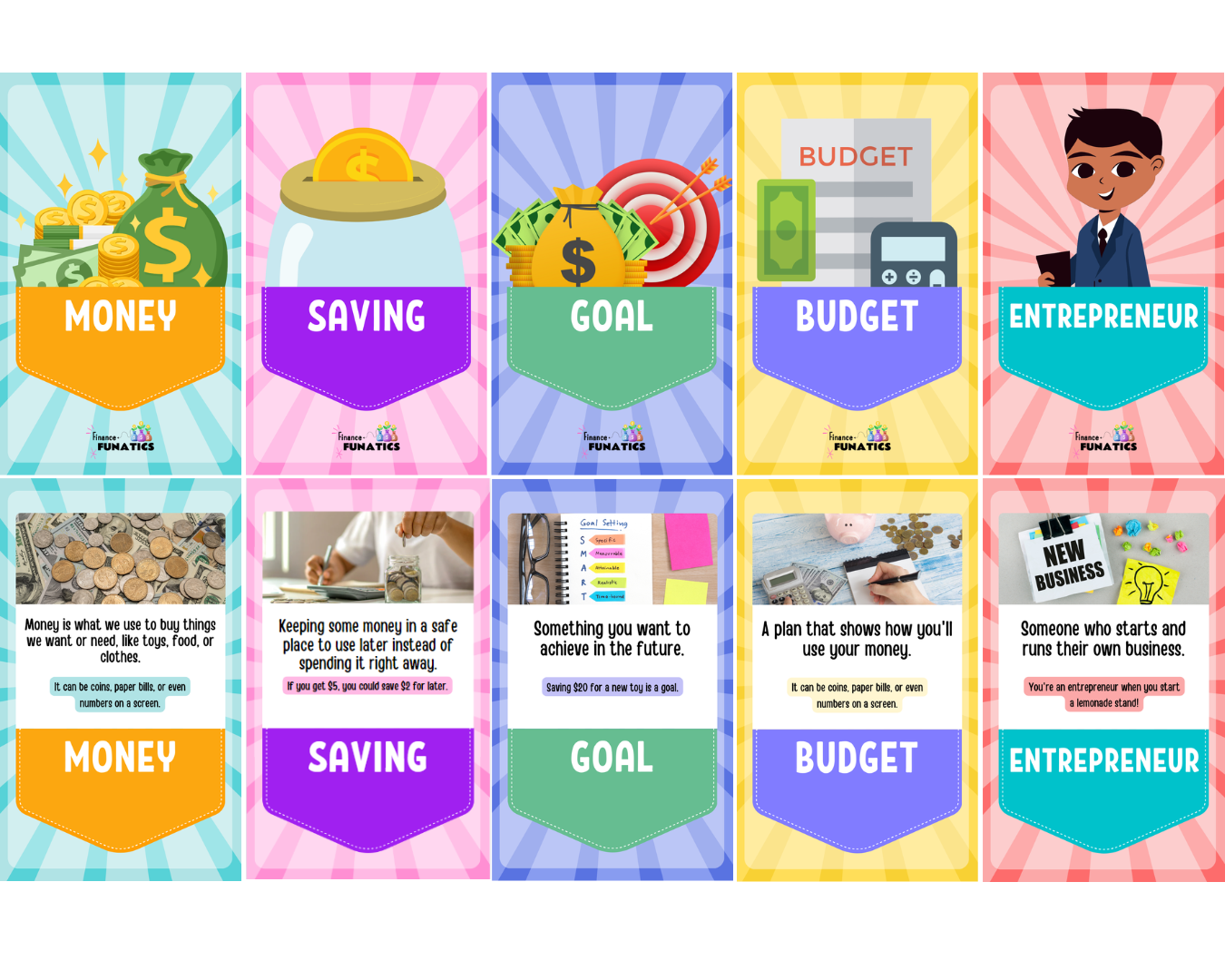 Financial Literacy Flashcards